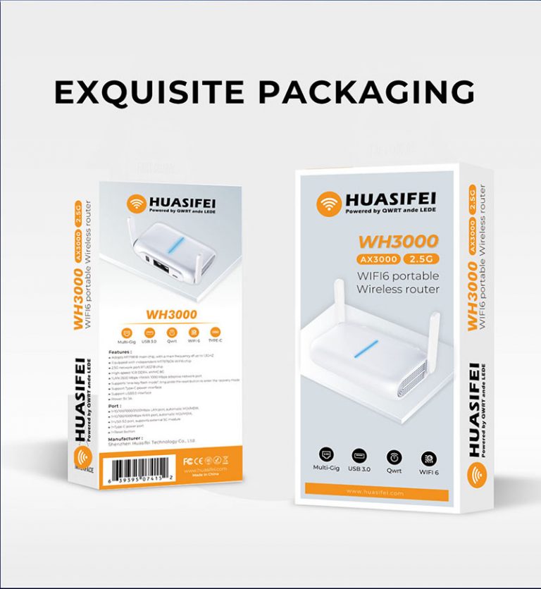 WH3000 portable wifi router - 5G Router solution to enjoy extremely ...